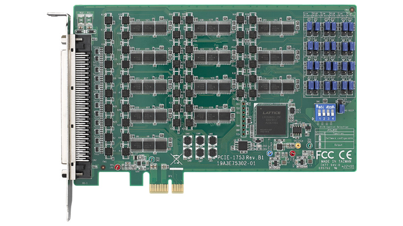 64-ch Isolated Digital I/O PCI Express Card PCIE-1756-BE |研華 IoTMart